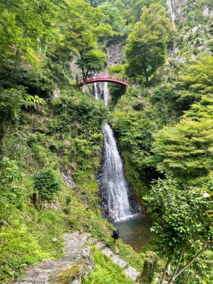 岐阜の絶景滝 五宝滝に行こう